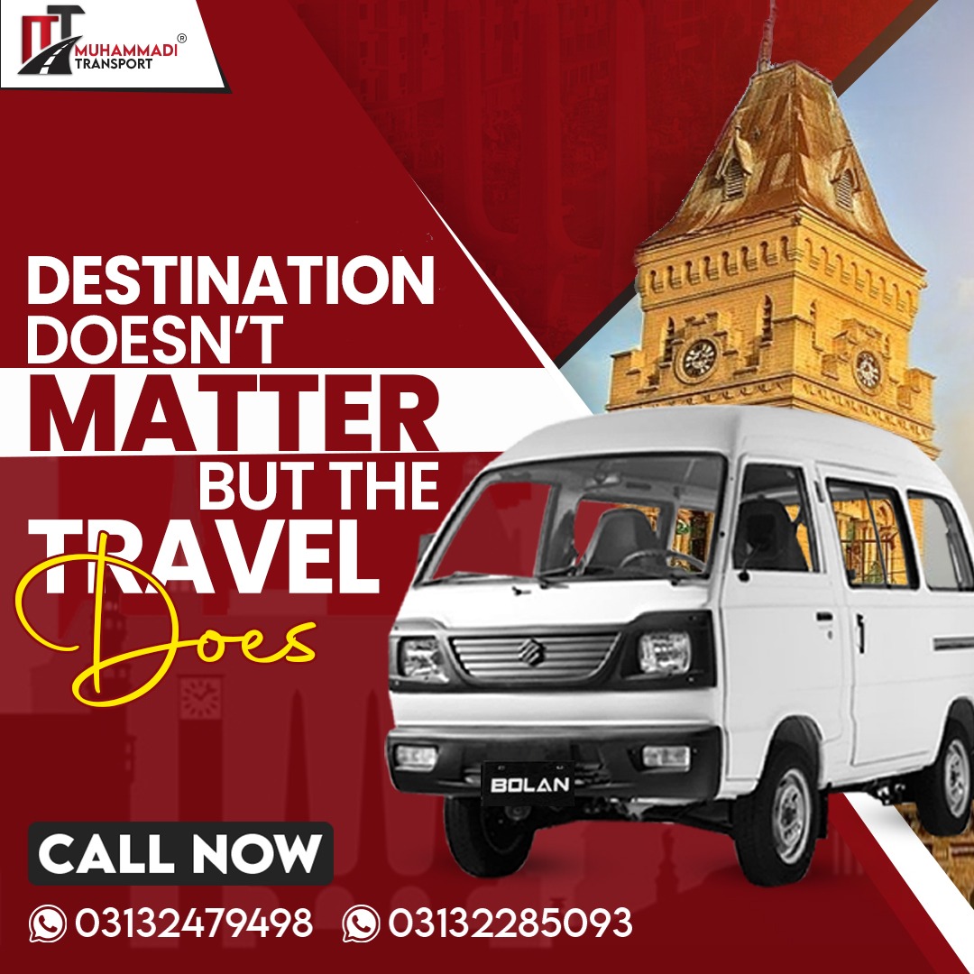 Reliable Transportation Services in Karachi | Book Now
